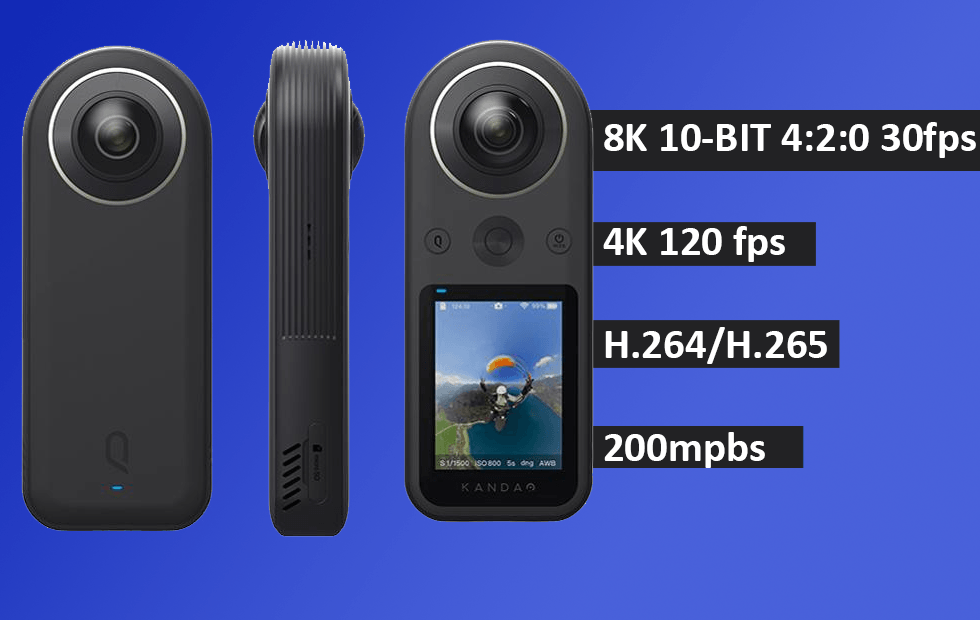 QooCam 8K - Beautiful 360 Camera in a Small Form Factor